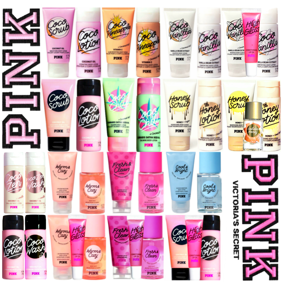 Victoria's Secret PINK 1 Shimmer High Gloss Fruit Punch or Whipped ...