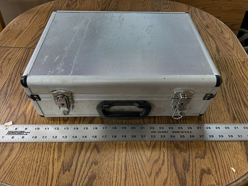 Aluminum Hard Case for Cameras, Lenses, etc., Foam Interior18x13x6 | eBay
