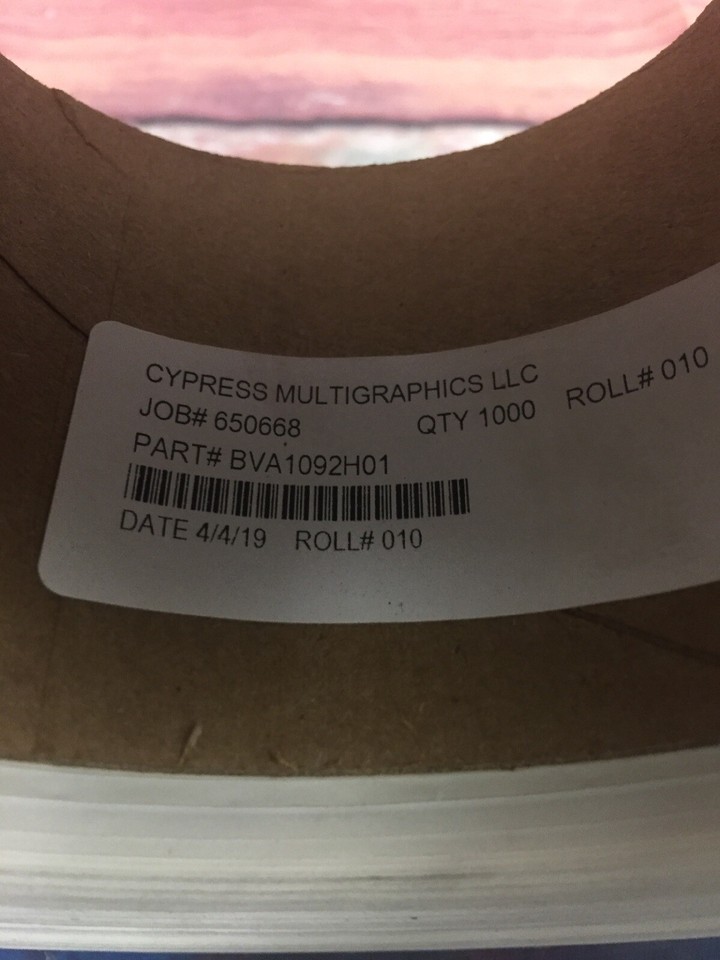 Cypress Multigraphics LLC Roll Of 1000 | eBay