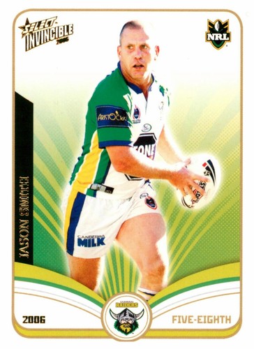 2006 CANBERRA RAIDERS NRL Card JASON SMITH | eBay