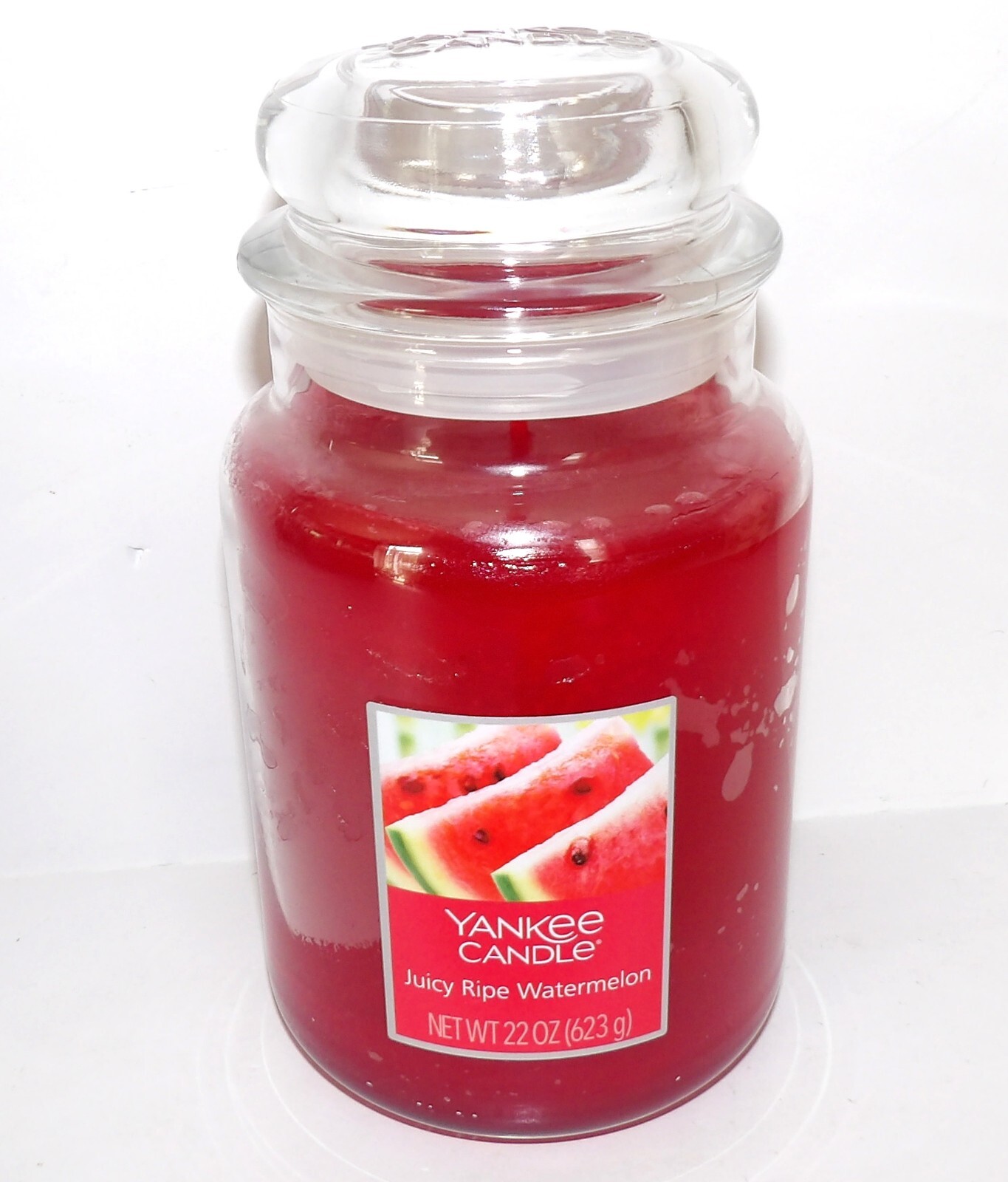 WONDERFUL YANKEE CANDLE JUICY RIPE WATERMELON 22 OZ JAR CANDLE | eBay
