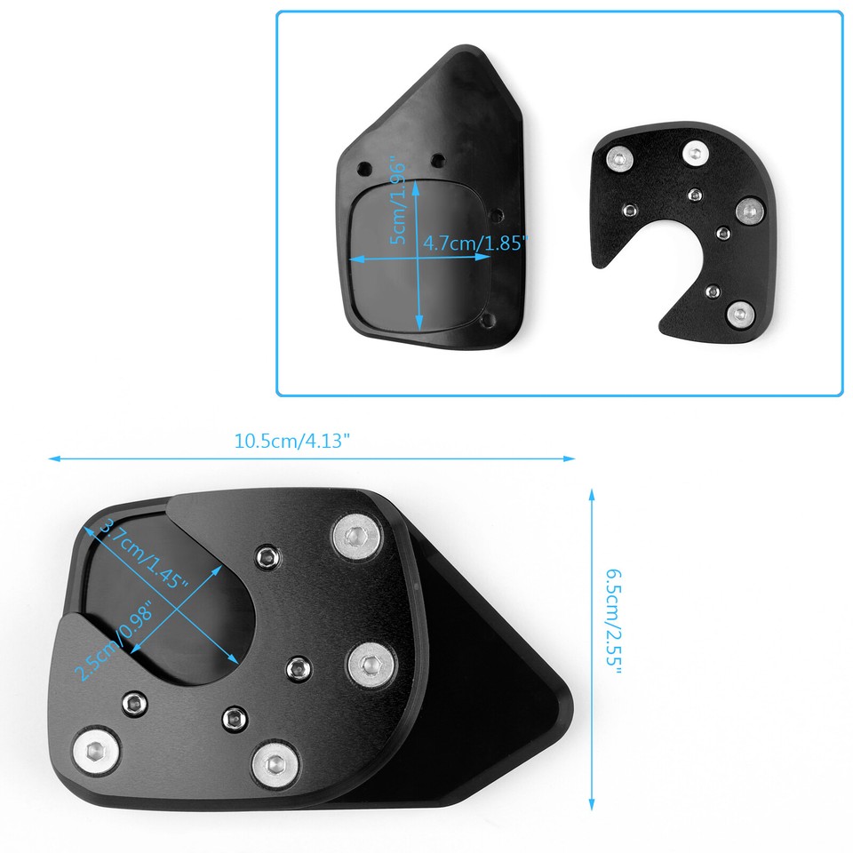 Side Stand Kickstand Enlarge Extension Pad Plate Fits Honda X-ADV 750 ...