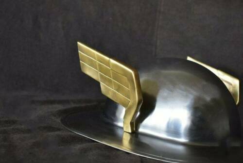 Medieval Handmade Stylish Hat Steel Helmet of Jay Garrick The Flash for ...