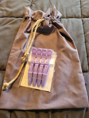 Monat Hair Clips Pack of 4 with Monat cinch bag | eBay