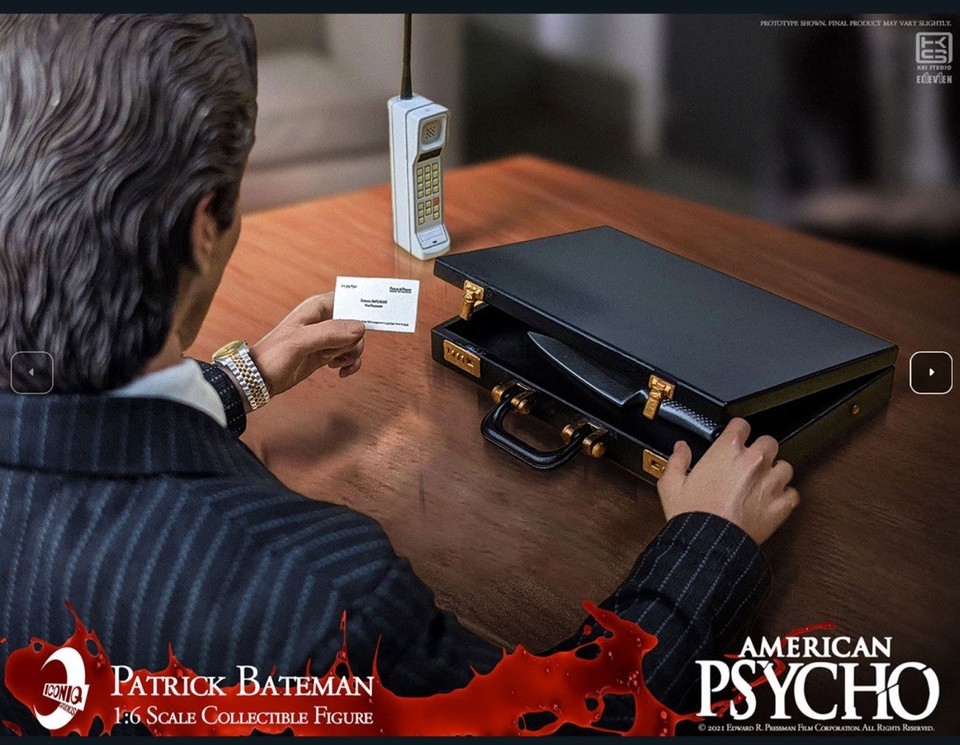Iconiq Studios American Psycho Patrick Bateman Sixth Scale Collectible ...
