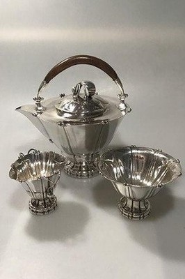 Georg Jensen Silver/Sterling silver Tea Set No 4 | eBay Australia
