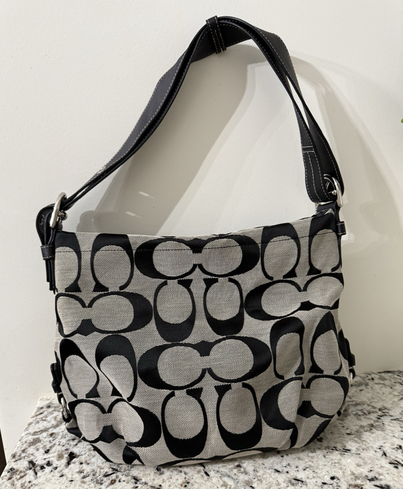 coach signature F15067 Duffle Shoulder Bag - Gem