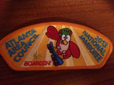 Mint 2013 JSP Atlanta Area Council Orange Border Boardin | eBay