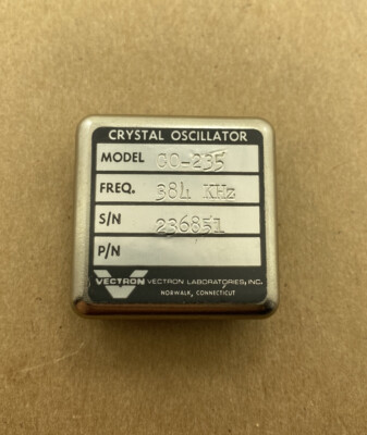 Crystals & Oscillators - Vectron Oscillator