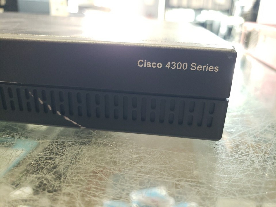 Cisco ISR 4300-Series MODEL ISR4321 Integrated Service Router no power ...