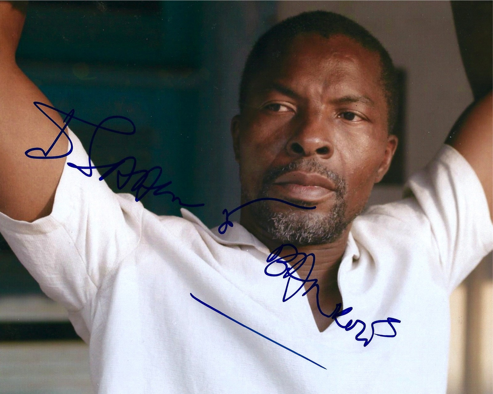 Foto Firmata 8X10 Di Isaach De Bankole - 007, Campana Subacquea, Corsa ...