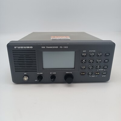 Furuno FS-1503 Marine SSB Transceiver 150W Single Sideband ...