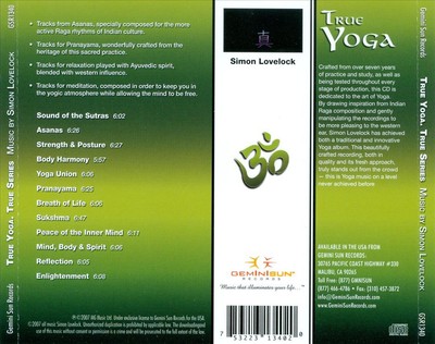 SIMON LOVELOCK - TRUE SERIES: TRUE YOGA NEW CD 753223134020| eBay