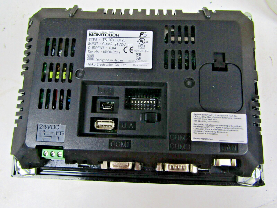 ️FUJI MONITOUCH TS1071I-U126 TOUCH SCREEN 24VDC | eBay