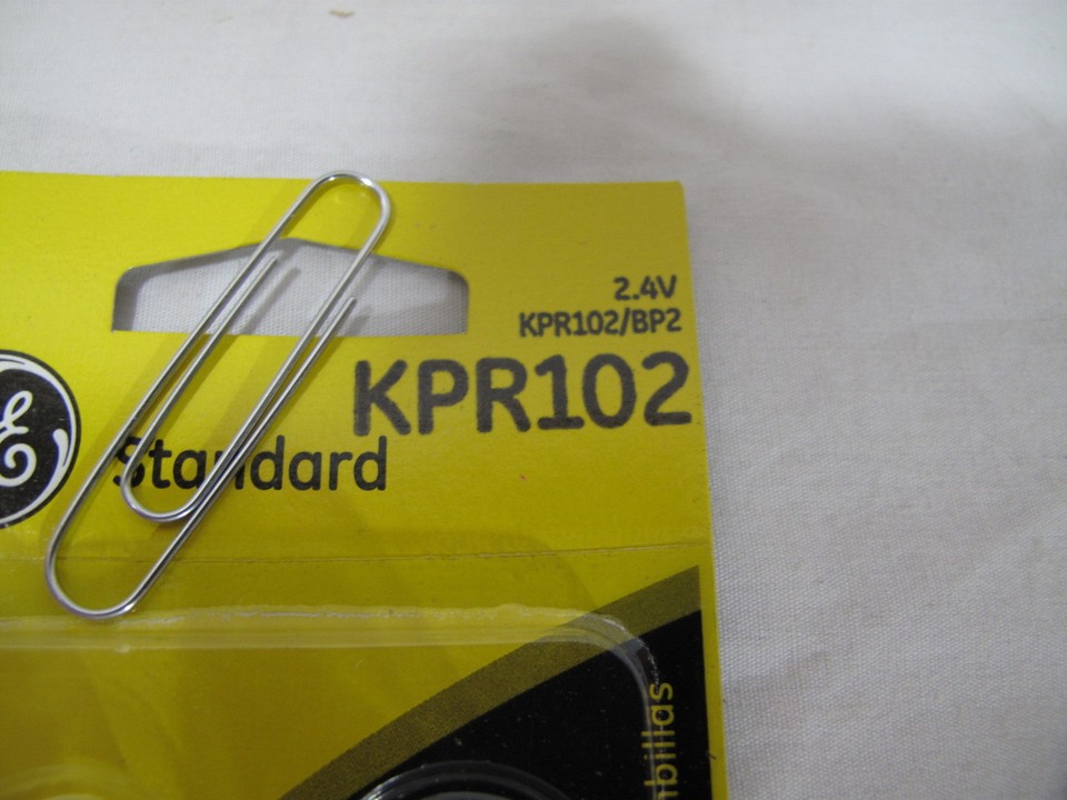 (2) New GE KPR102 Flashlight Lamp Bulb 2w 2.4 volt B3-1/2 Krypton 2D | eBay