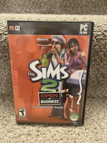Sims 2 expansion pack open for business PC Cd ROM | eBay