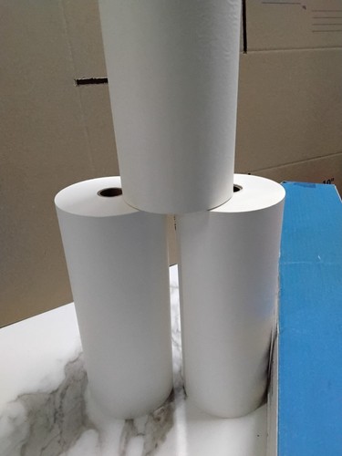 3X rolls Urethane Grade White Masking Paper 12" x 700' Norton ...