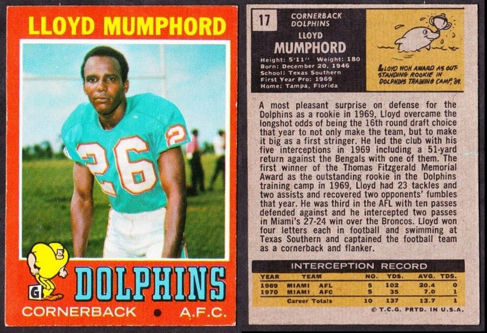 1971 NFL Topps single cards | eBay