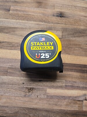 Stanley Fatmax 25 Ft. Magnetic Tape Measure | eBay