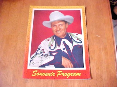1950s Gene Autry Show Souvenir program Annie Oakley Pat Buttram Audrey ...