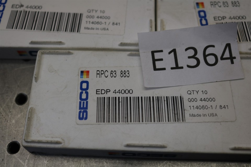 90 Carbide Inserts SECO Round RPC 63 883 - - - E1364 | eBay