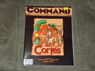 Command Magazine No. 20 - Cortes CONQUEST OF THE AZTEC EMPIRE ...