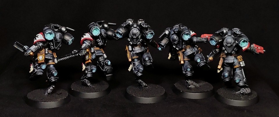 Black Templars Jump Pack Intercessors painted warhammer 40k Space ...