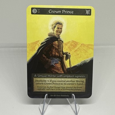 Crown Prince - Unique - Beta - Sorcery Contested Realm | eBay