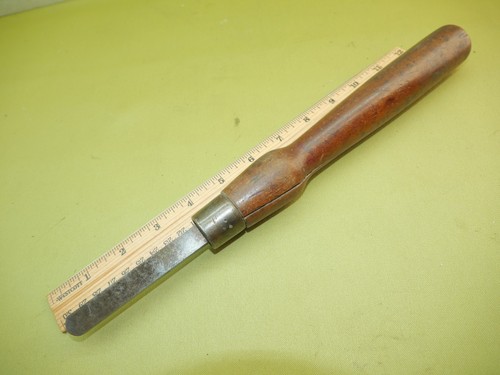 Old Wood Turning Tools Vintage Buck 1/2" Round nose scraper Lathe ...