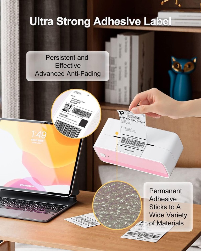 Phomemo 500 Thermal Label Printer 4X6 Shipping Label for Small Business ...