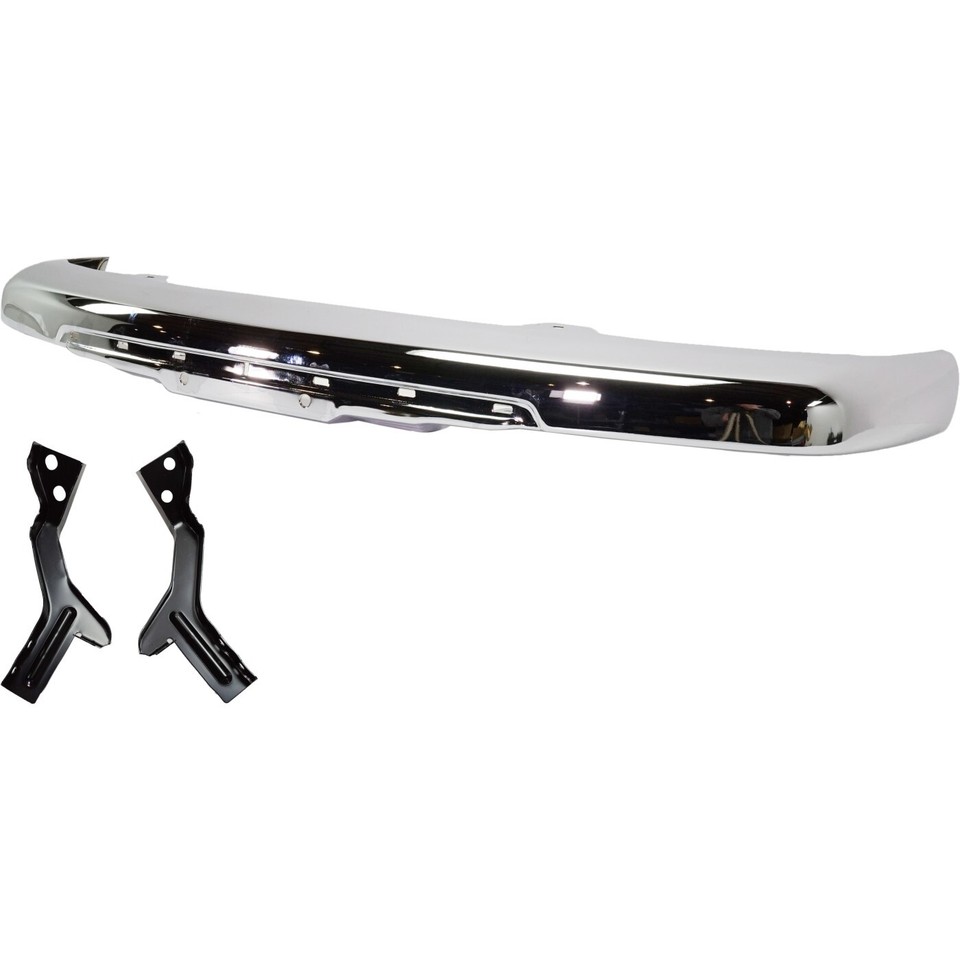 Bumper For 2004-2012 Chevrolet Colorado GMC Canyon Chrome Steel Front ...