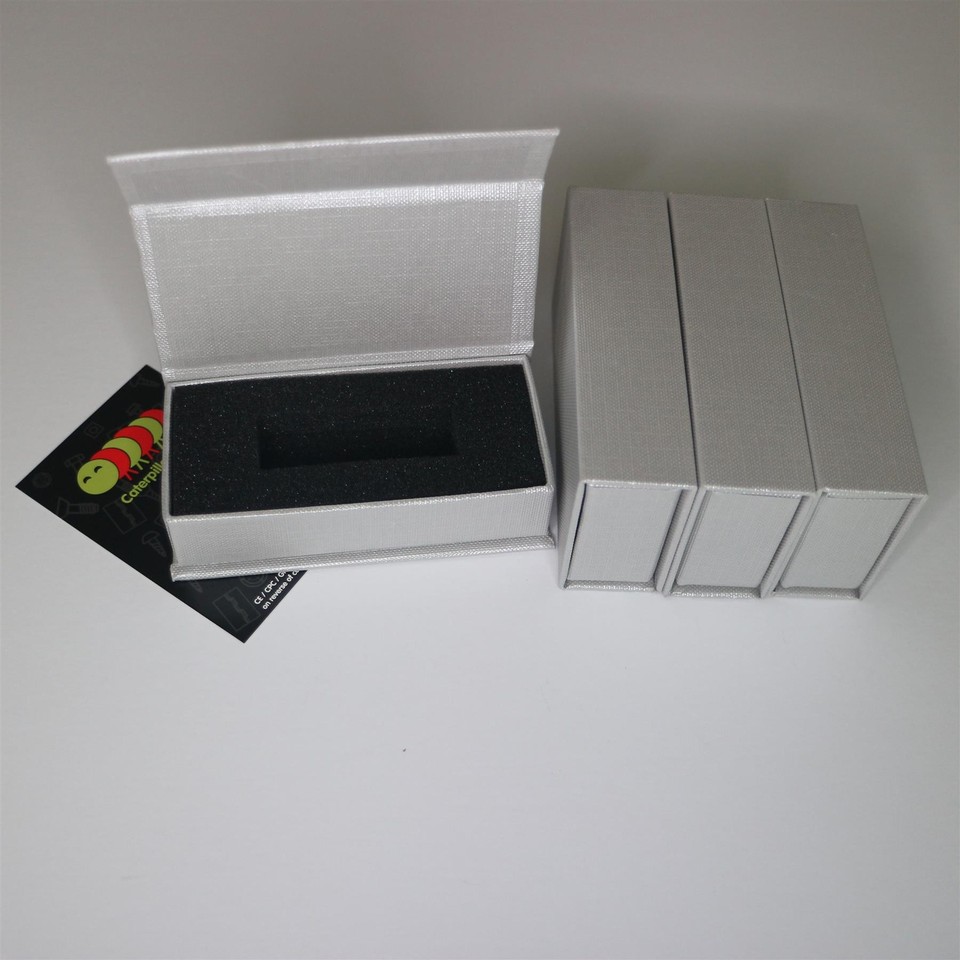 4x Magnetic USB Presentation Gift Boxes, Tex Silver, flash drives | eBay UK