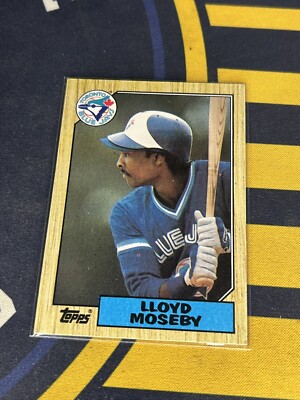 1987 Topps - #210 Lloyd Moseby | eBay