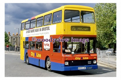 pu0469 - Bristol City Line Bus - K603 LAE at Bristol - print 6x4 | eBay