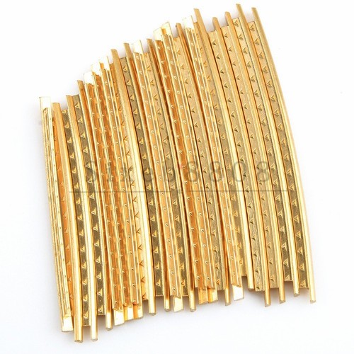 Set of 20pcs Copper Fret Wire Fretwire 2.0mm Gold for Acoustic Guitar ...