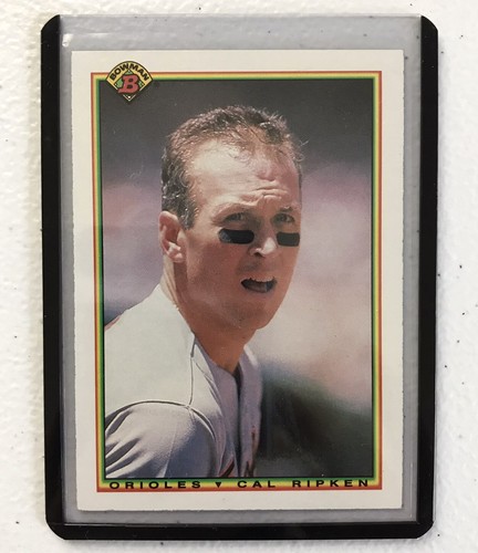 Cal Ripken Jr 1990 Bowman Baseball Card #255 Baltimore Orioles Topps ...