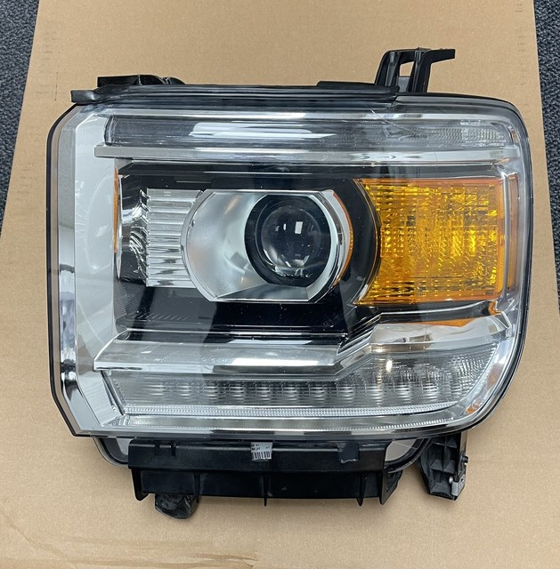 2014 - 2015 GMC Sierra Genuine Factory LH Xenon HID Headlight OEM ...