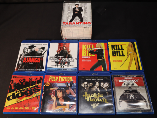 Tarantino The Ultimate Collection 8 Disc Blu-Ray Set Complete | eBay