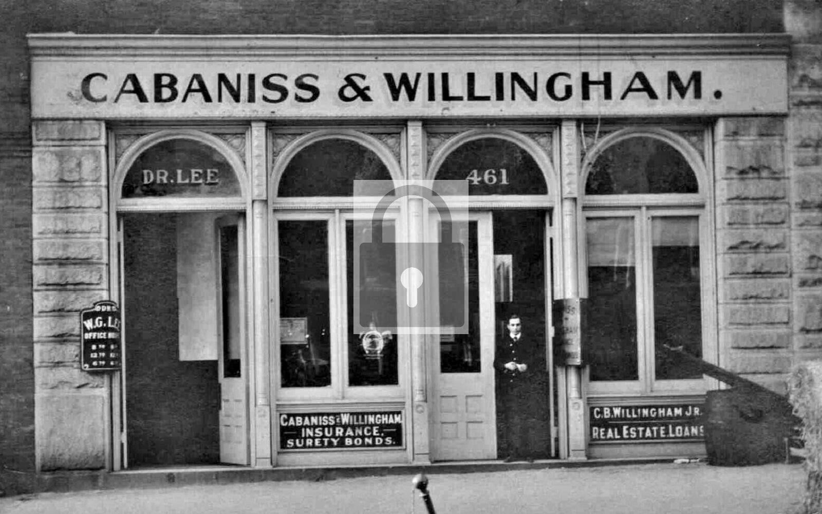 Cabaniss & Willingham Insurance Agency Macon Georgia GA - 11x17 Canvas ...