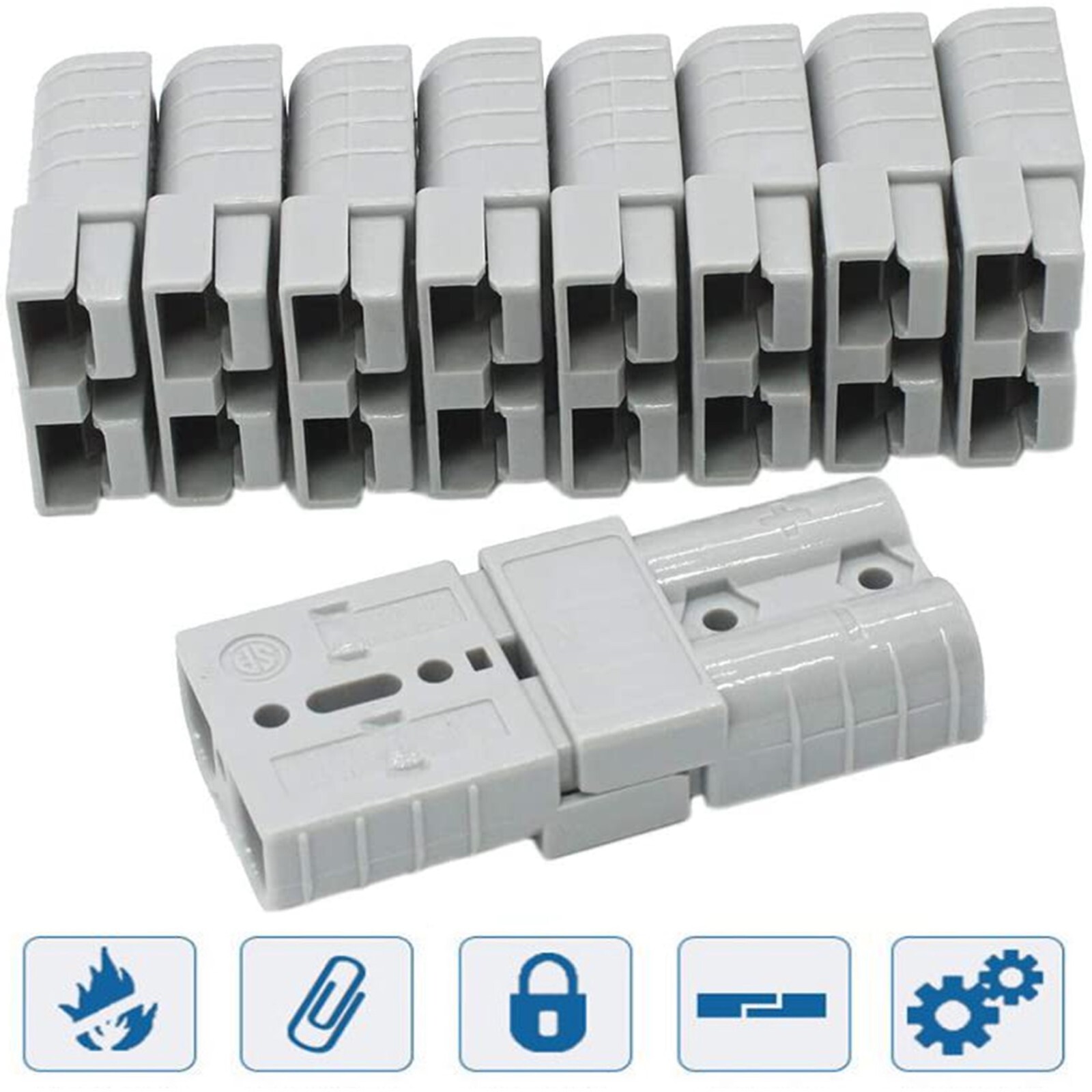 6-10 Gauge Battery Quick Connect Disconnect Electrical Plug Winch ...