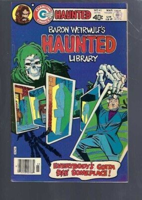 HAUNTED LIBRARY 41 - STEVE DITKO - 1971 SERIES - CHARLTON HORROR COMICS ...