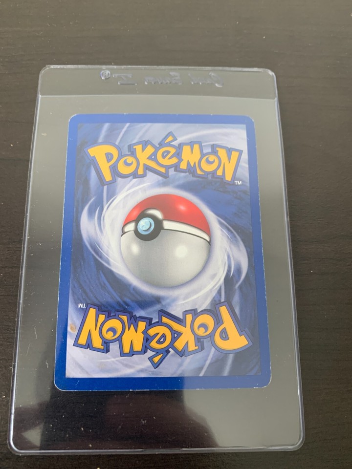 Pokemon Brock Trainer Card Gym Heroes Holographic Rare 15/132 WoTC Holo ...