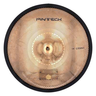 Pintech LTE “Low Tone Electronic” Cymbal - 14 Inch Dual Zone Crash E ...