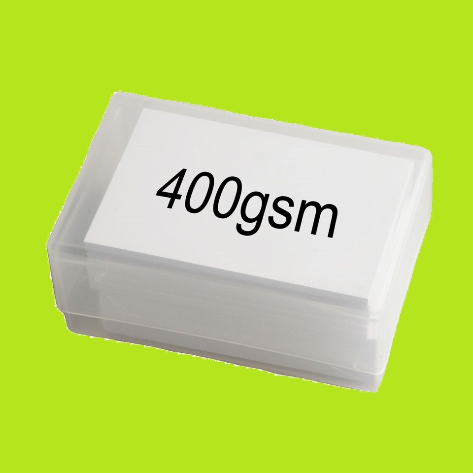 Business Card Print Full Colour Single &Double Sides 350 & 400gsm ...