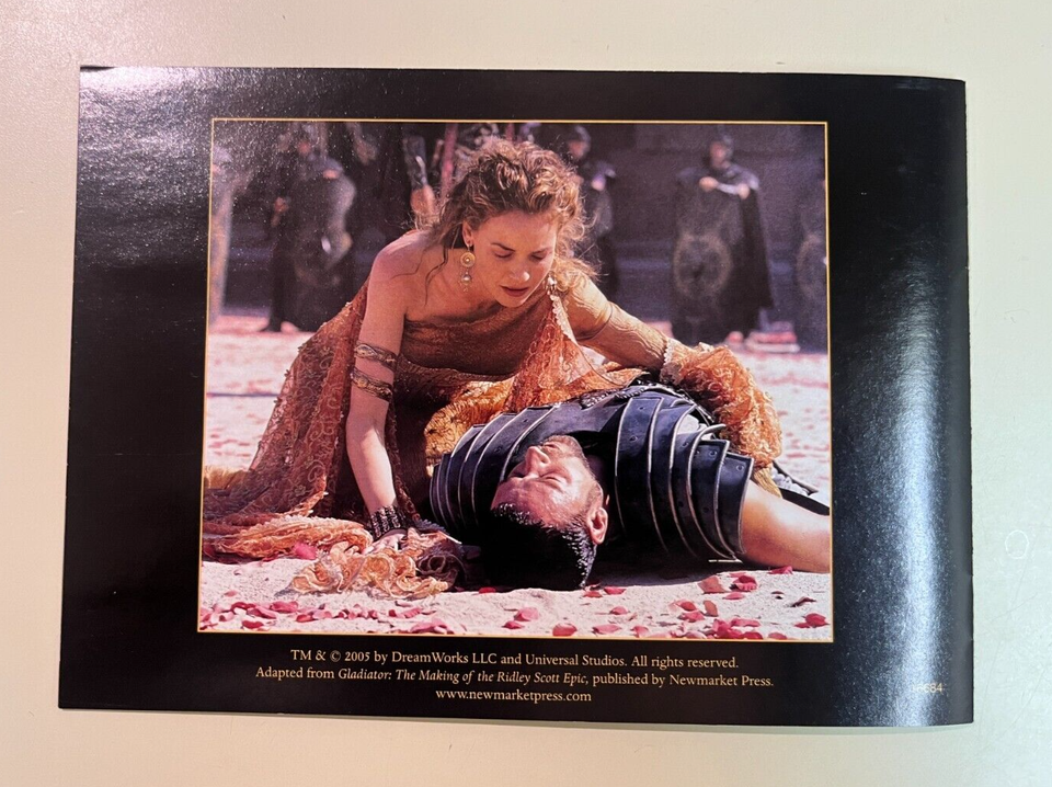 Gladiator Extended Edition DVD, 2005 Original Epic, 3-Discs, Booklet ...
