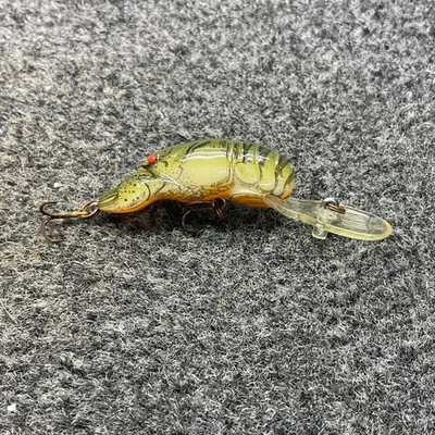 Rebel Deep Teeny Wee Crawfish D77 Vintage Crankbait 1.5" 1/9oz D7760 ...