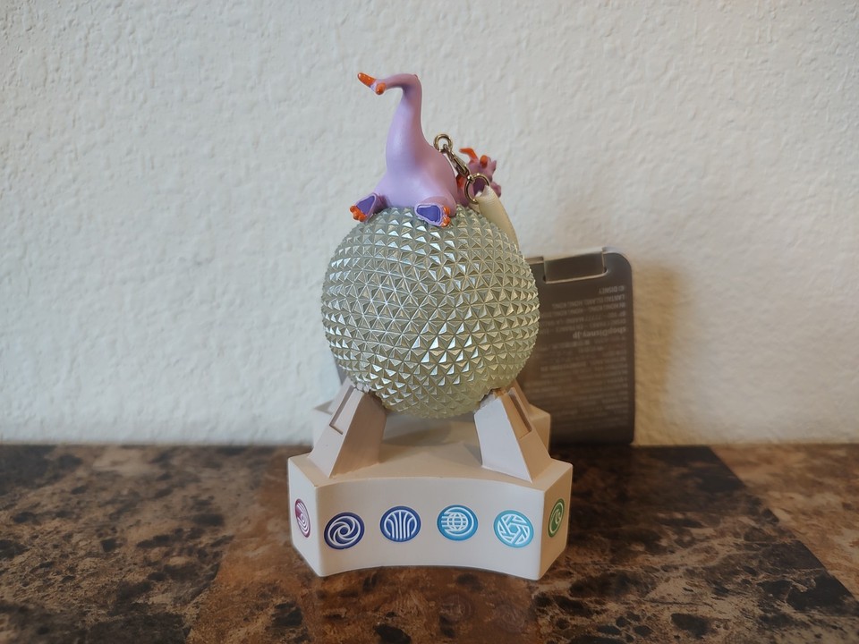 Spaceship Earth Figment Light-Up Ornament Epcot 40th Anniversary | eBay