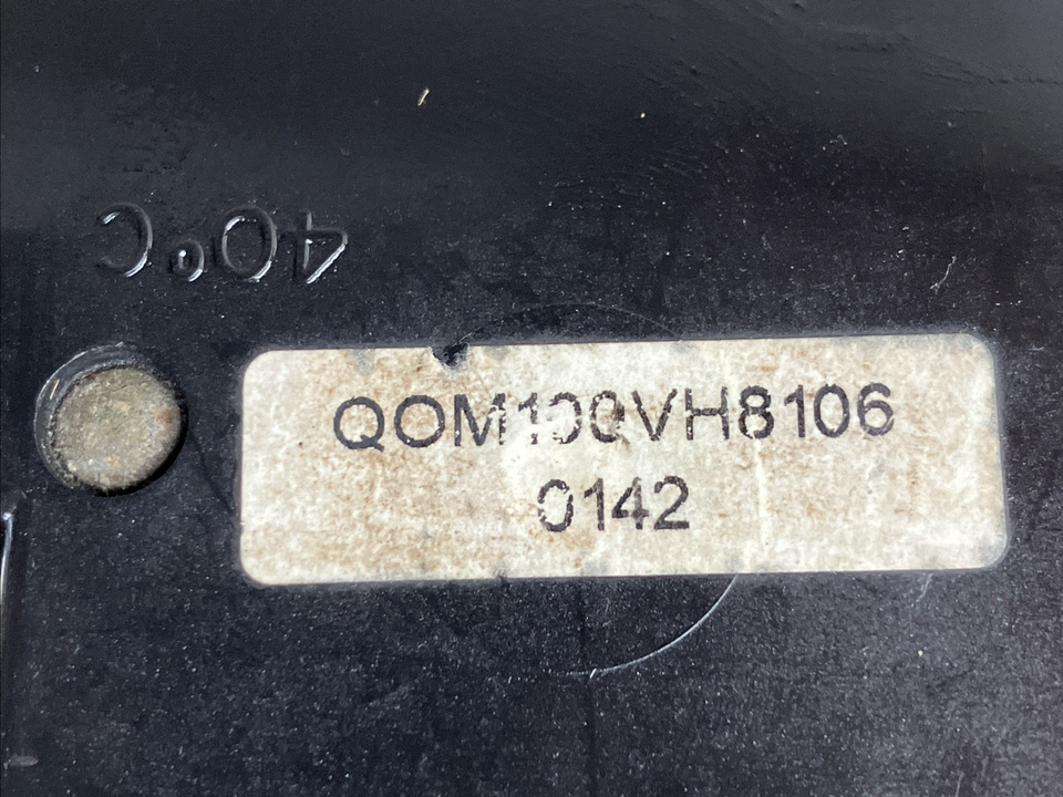 Square D QOM100VH 22kA 2Pole 100A QOM1 Bolt on Circuit Breaker ...