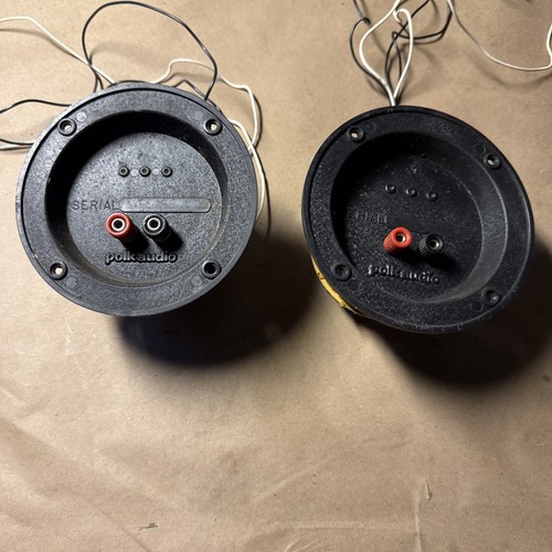 Pair Polk Audio Crossover Terminal Pair - Working - Nov-85 model 10 | eBay