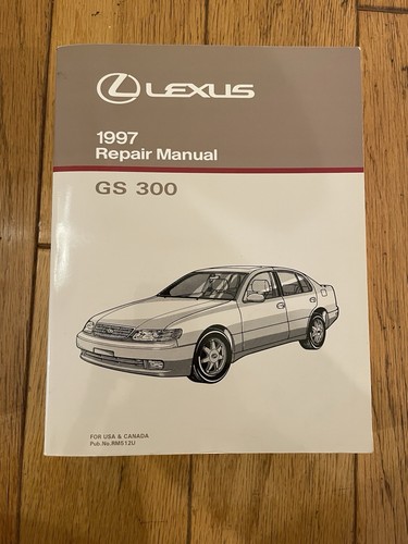 1997 Lexus Genuine GS 300 Shop Manual Original OEM 97 GS300 Repair ...